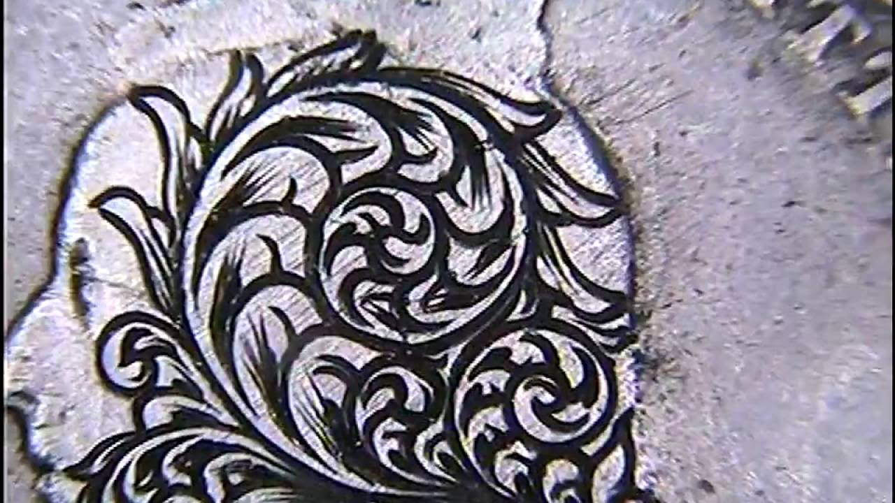 Ornate 1890 Hand Engraved English Scrollwork Victorian Shilling - YouTube