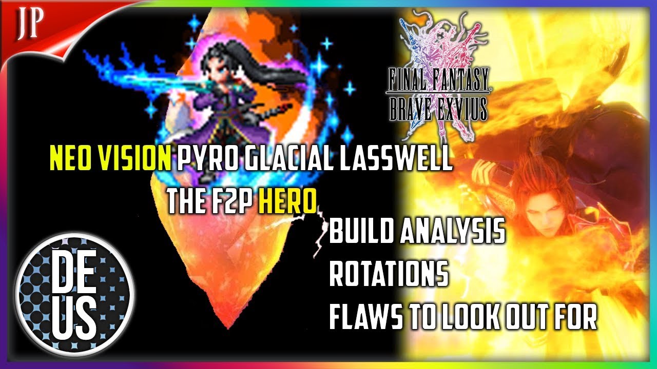 Neo Vision Pyro Glacial Lasswell How to Use & Build Final Fantasy Brave ...