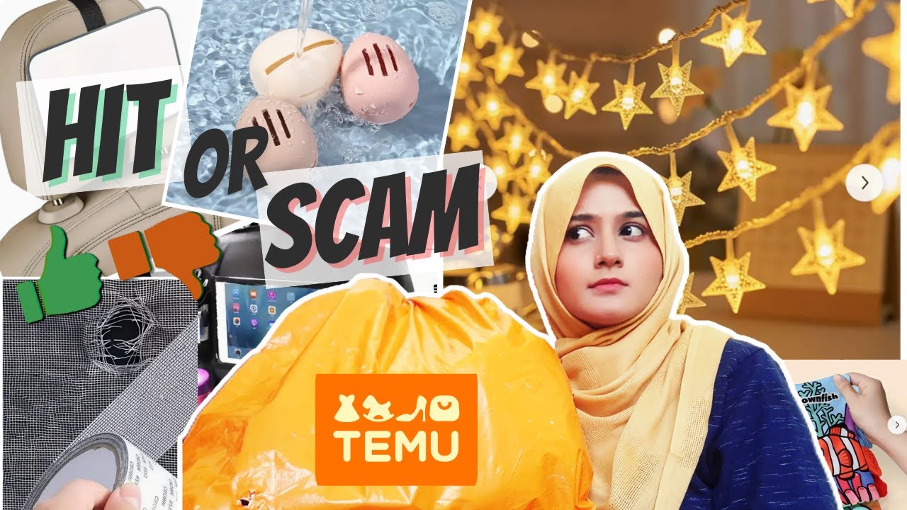 TEMU - SCAM OR HIT ? | BRUTALLY HONEST TEMU REVIEW | TEMU HAUL | TEMU ...