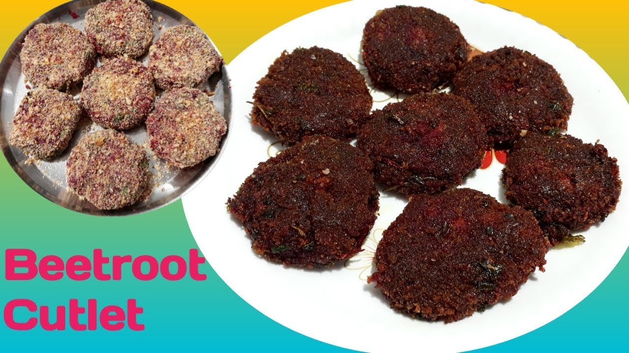 How to make beetroot cutlet|Beetroot tikki recipe|Beetroot cutlet ...