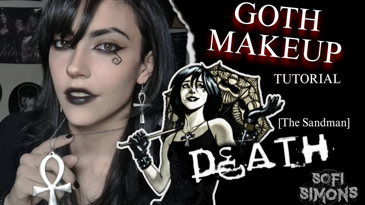 𝕯𝖊𝖆𝖙𝖍 [The Sandman] makeup | gothic makeup | GRWM - YouTube