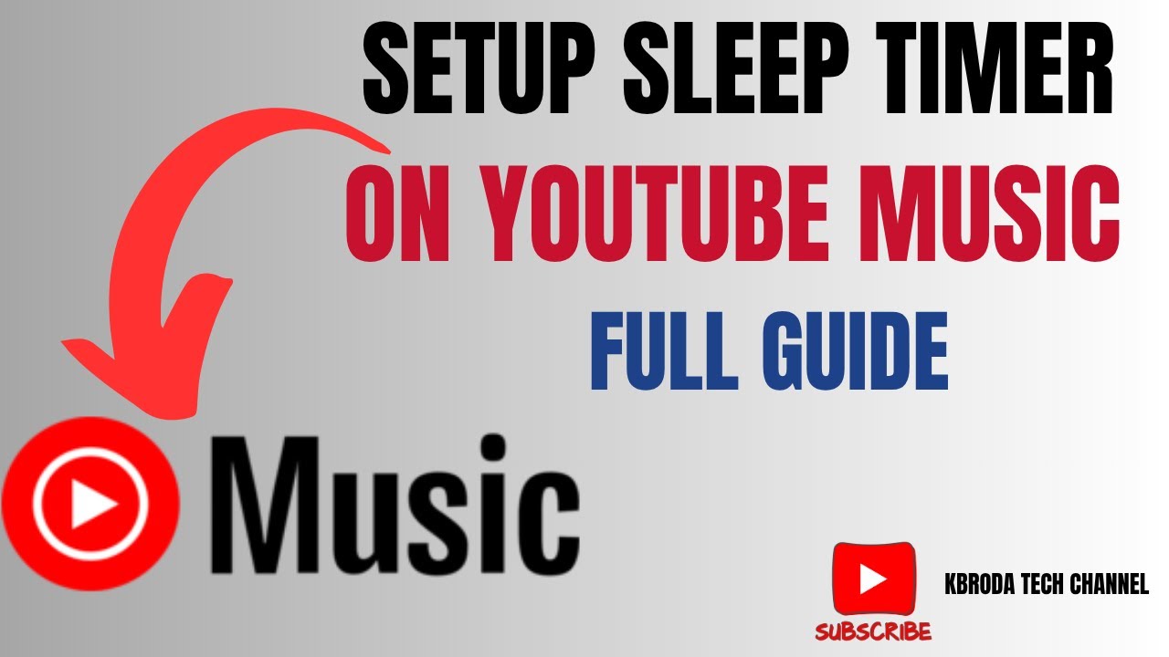How to Set a Sleep Timer on YouTube Music - Auto Stop Guide! - YouTube