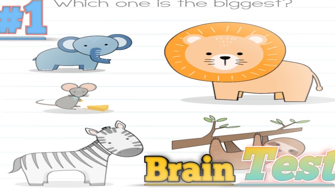 Playing Brain testing game on my channel||Brain test||His-community ...