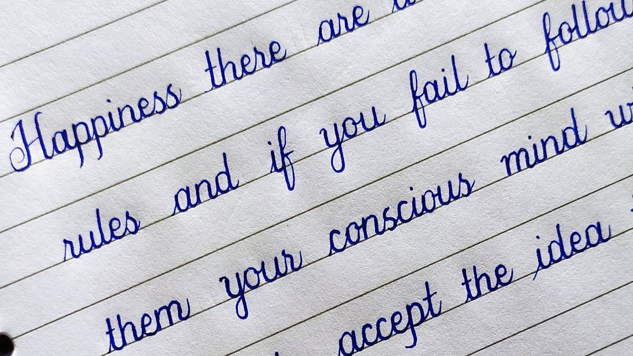 Motivational and Inspirational Quotes | Cursive Writing Kaise Likhen ...