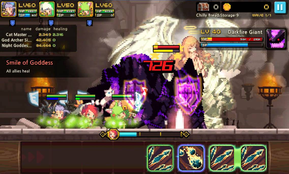 [Crusaders Quest] Quick Clear Bread Dungeon B9 - YouTube
