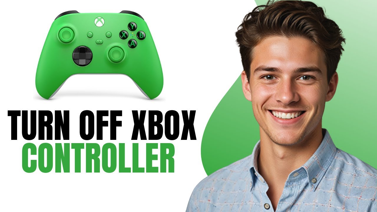 How to Turn Off an Xbox Controller (Series X/S, XboxOne) - YouTube