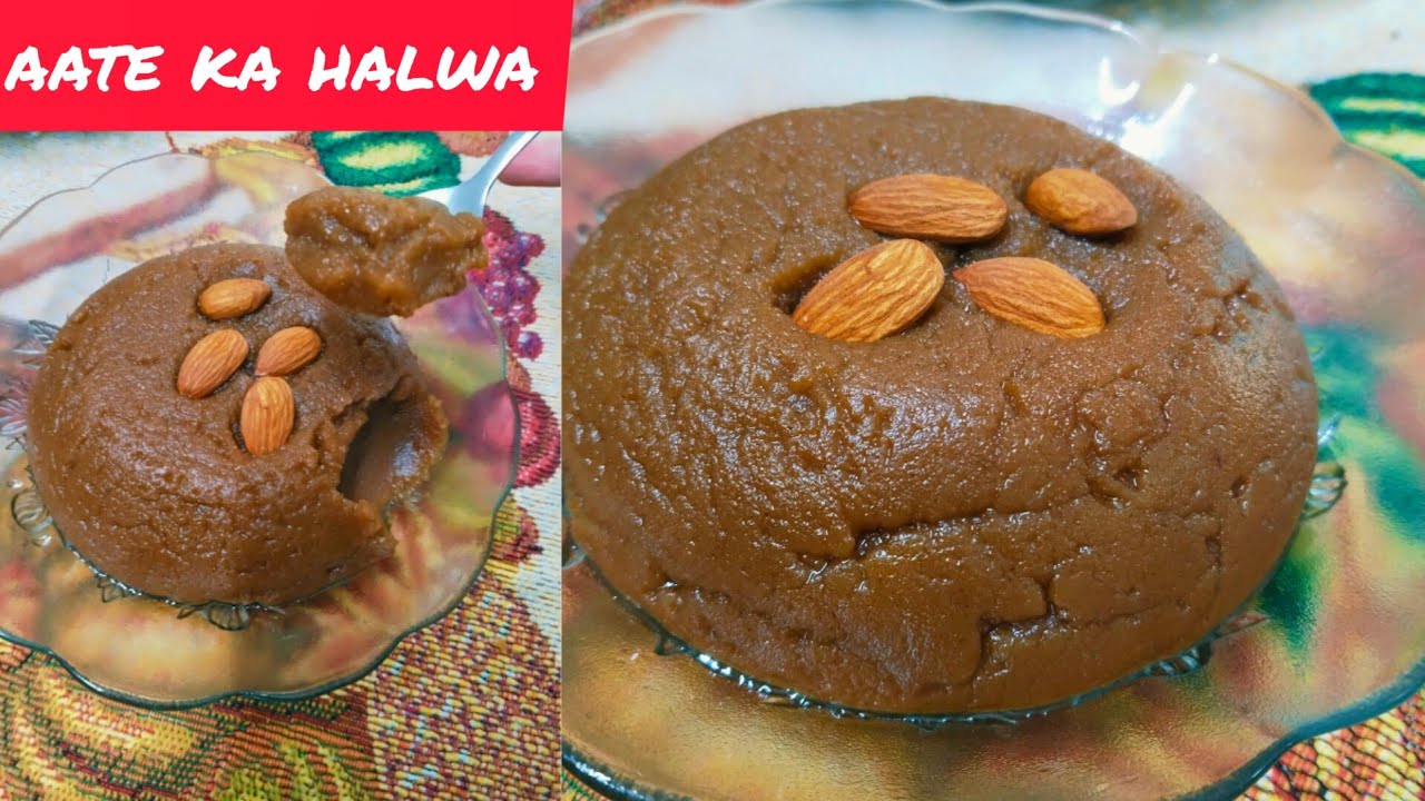 आटा का हलवा सही माप के साथ | Aata ka halwa recipe | - YouTube