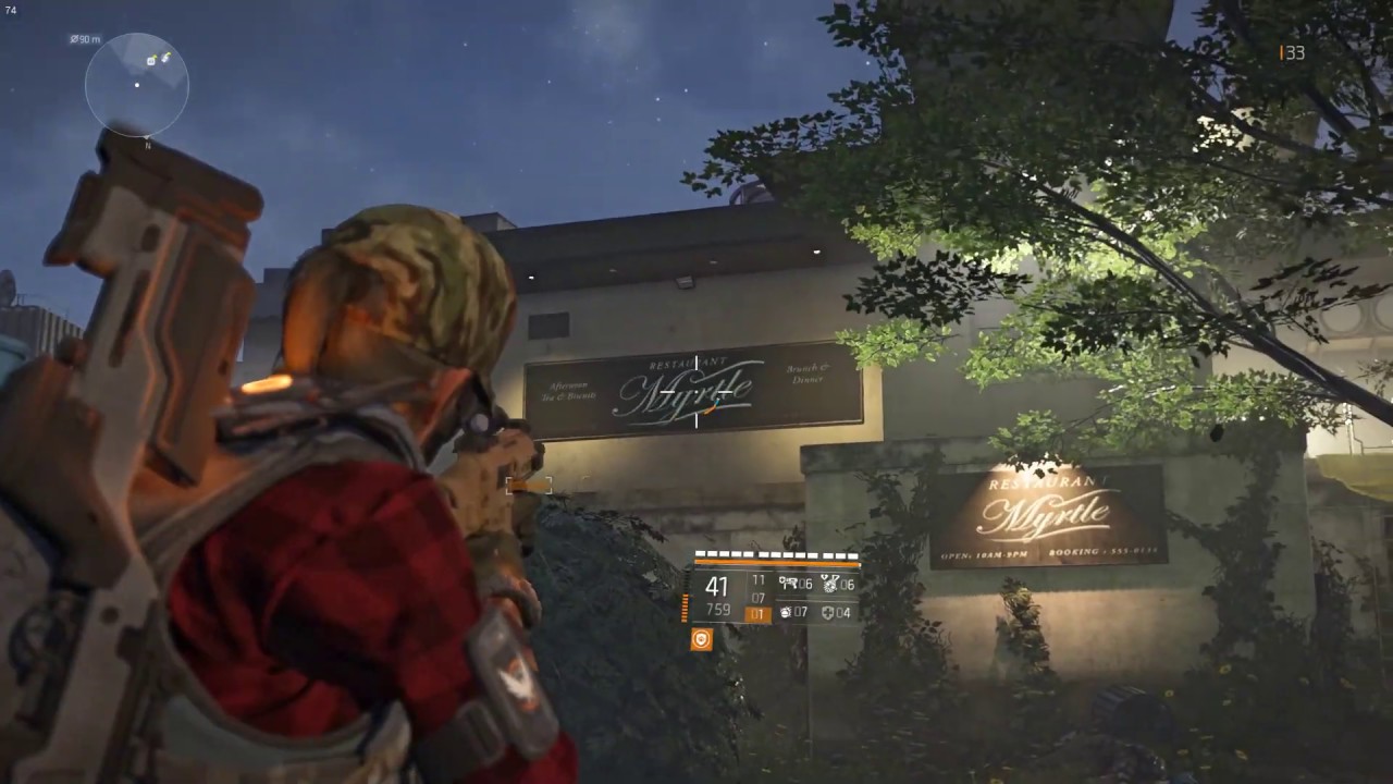 Division 2 SHD CACHE battery park (restaurant) - YouTube