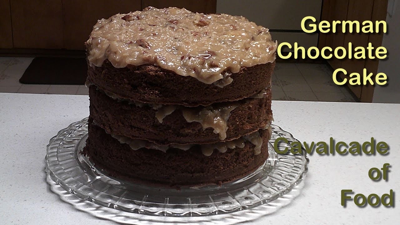 German Chocolate Cake - Cavalcade at Home - YouTube