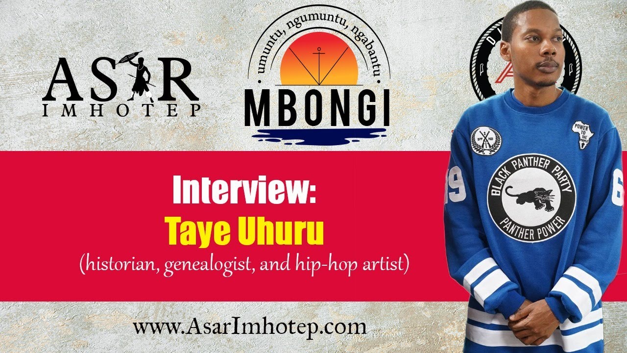 Interview: Taye Uhuru (historian, genealogist, and hip-hop artist ...