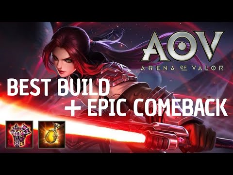 AOV | Butterfly Best Build + Epic Comeback - YouTube