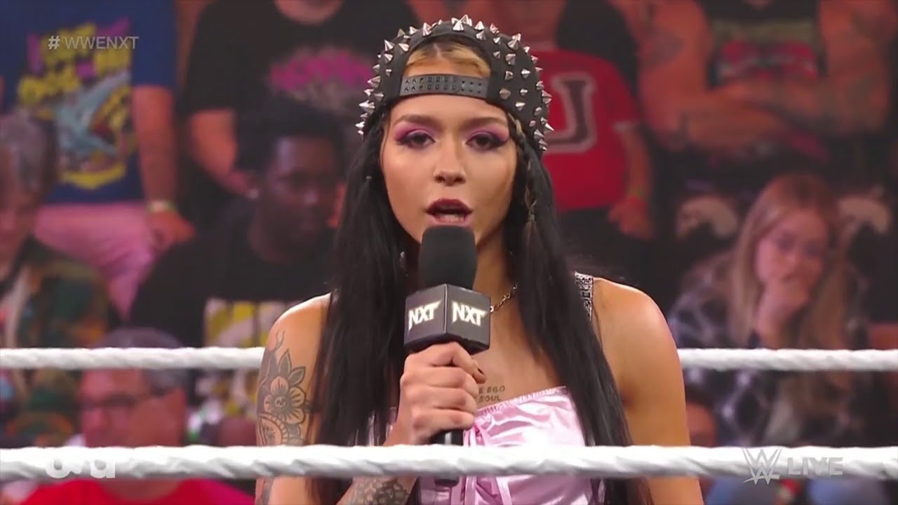 Cora Jade Tells Tiffany Stratton She Runs NXT on NXT (Apr. 11, 2023 ...