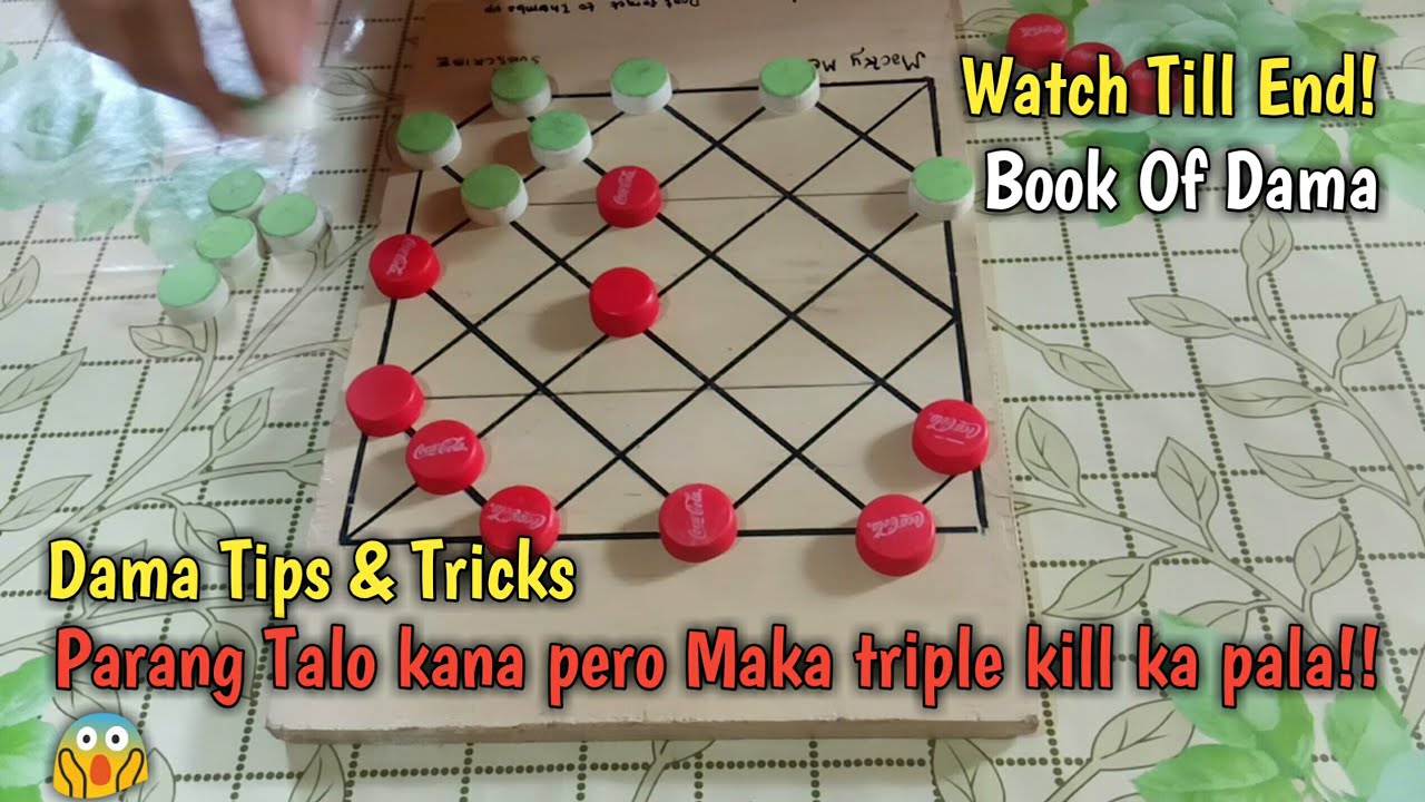 Dama : Tricks galing sa Book of Checkers! Triple Kill sa Huli!! - YouTube