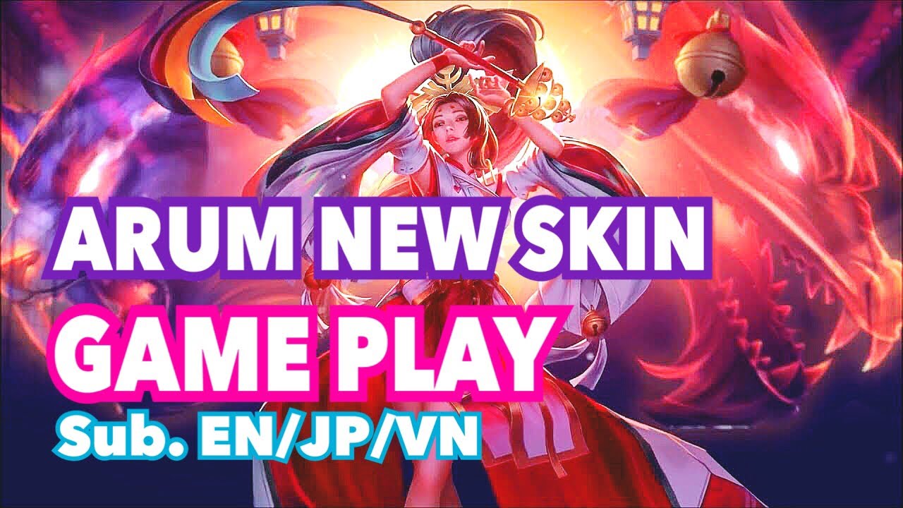 アルム【ARUM NEW SKIN MIKO】AoV | RoV | Liên Quân Mobile - YouTube