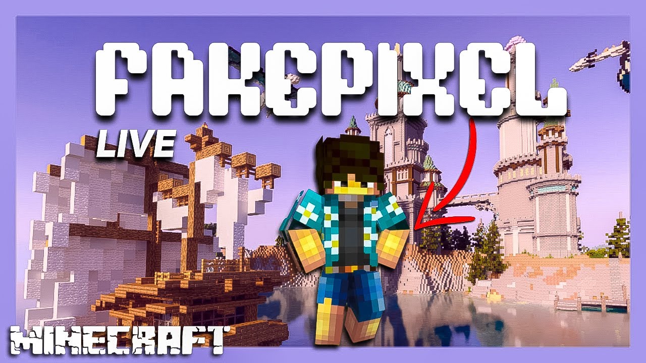 Minecraft But In Hypixel like Fakepixel Server | Java And Bedrock Both ...