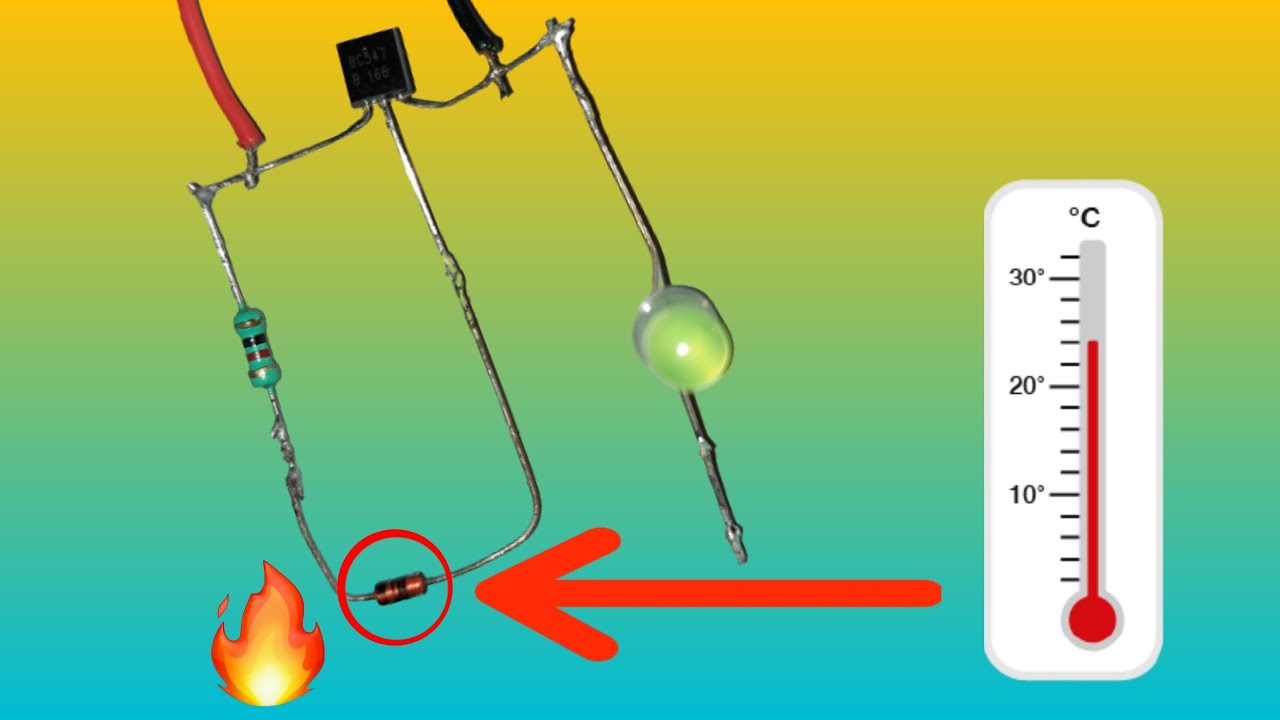 HOW TO MAKE A HIGHLY SENSITIVE FIRE ALARM WITH ZENER DIODE|| BY SG ...