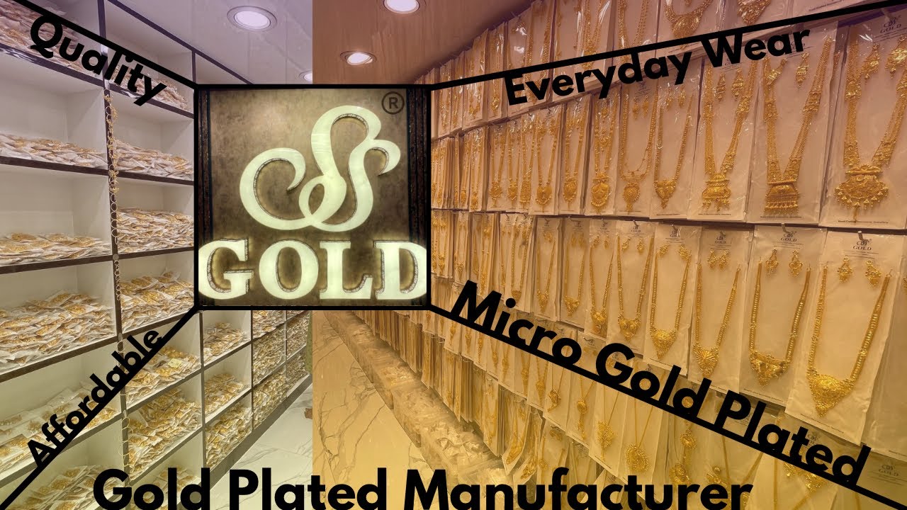 SS Gold Micro Gold Plated | Affordable Daily Wear Gold Plated Jewellery ...