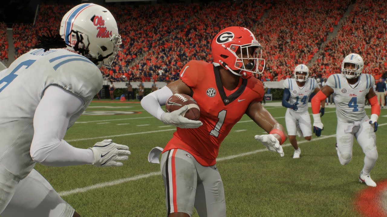 College Football 26 Gameplay - Georgia vs Ole Miss - Full Game (PS5 ...