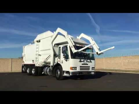 2007 Condor Amrep 40 Yard Front Loader - YouTube