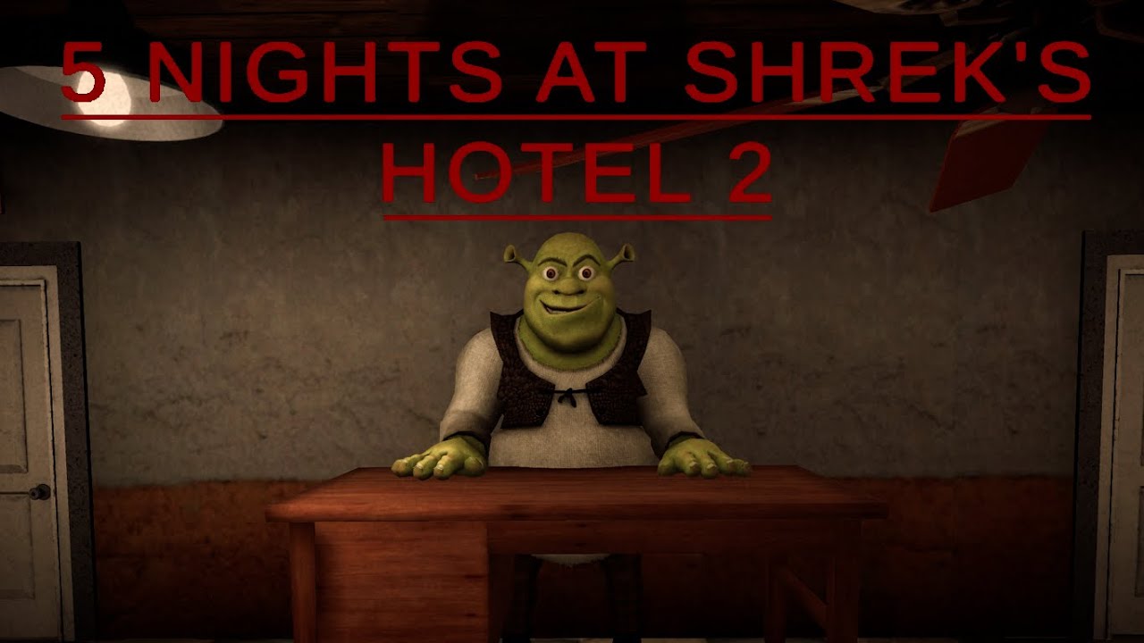 Шрек открыл свой отель. Five Nights At Shrek's Hotel 2. - YouTube