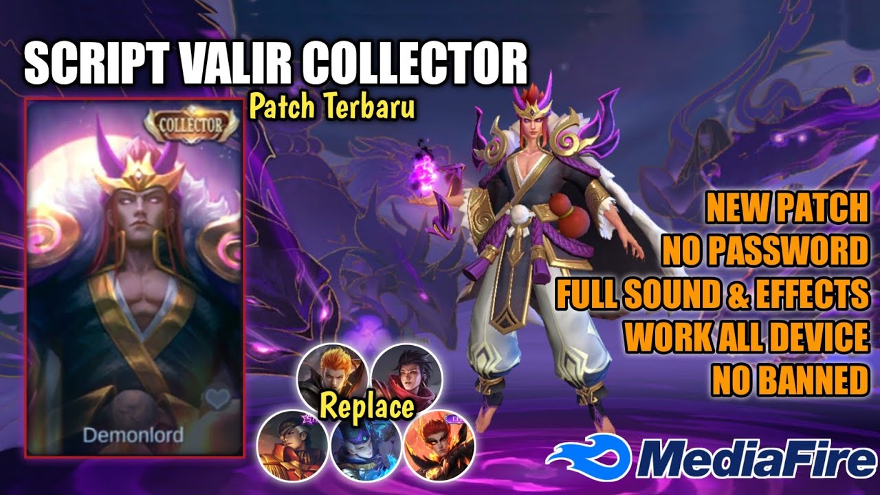 Script Skin Valir Collector | Replace All Skin | Full Sound & Effects ...