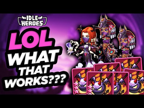 Idle Heroes - LOL What That Just Worked!!! - YouTube