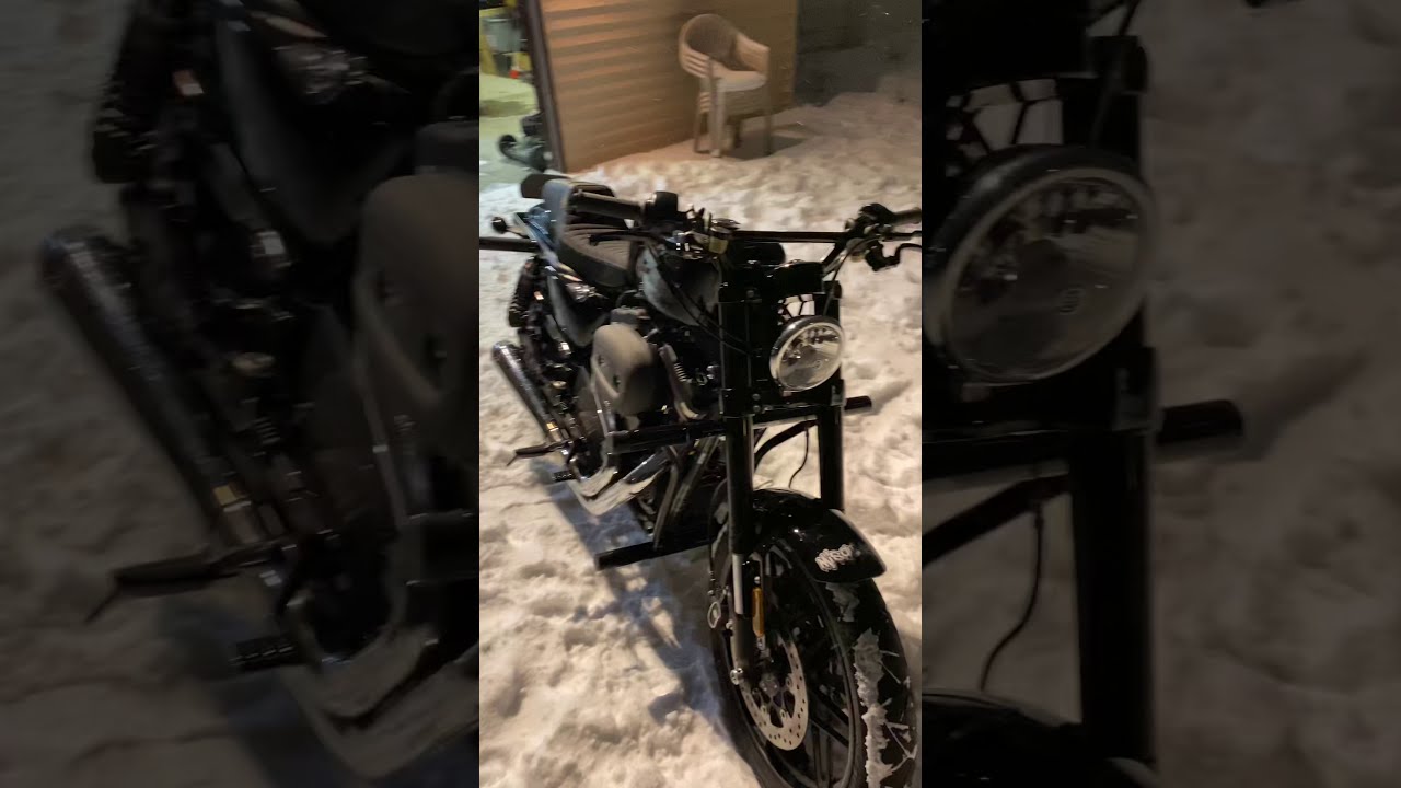 Harley Davidson Stunt Build #Shorts - YouTube