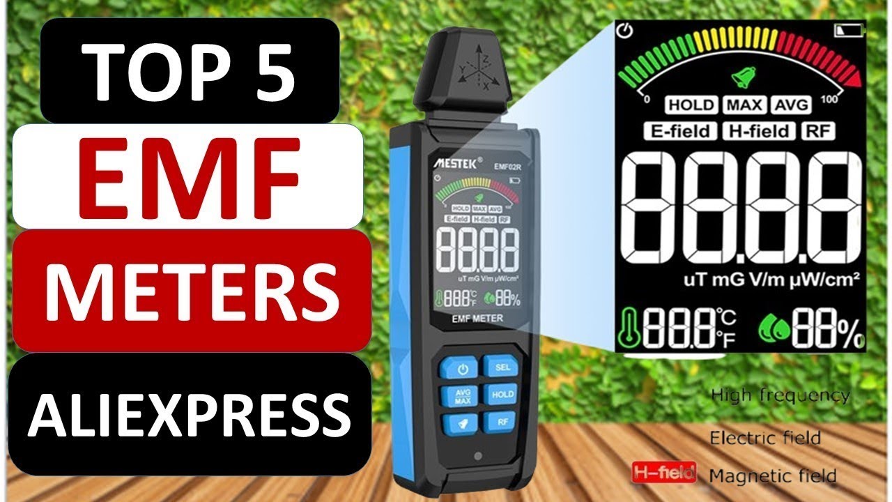 Top 5 Best EMF Meters AliExpress Amazon GearBest Banggood - YouTube