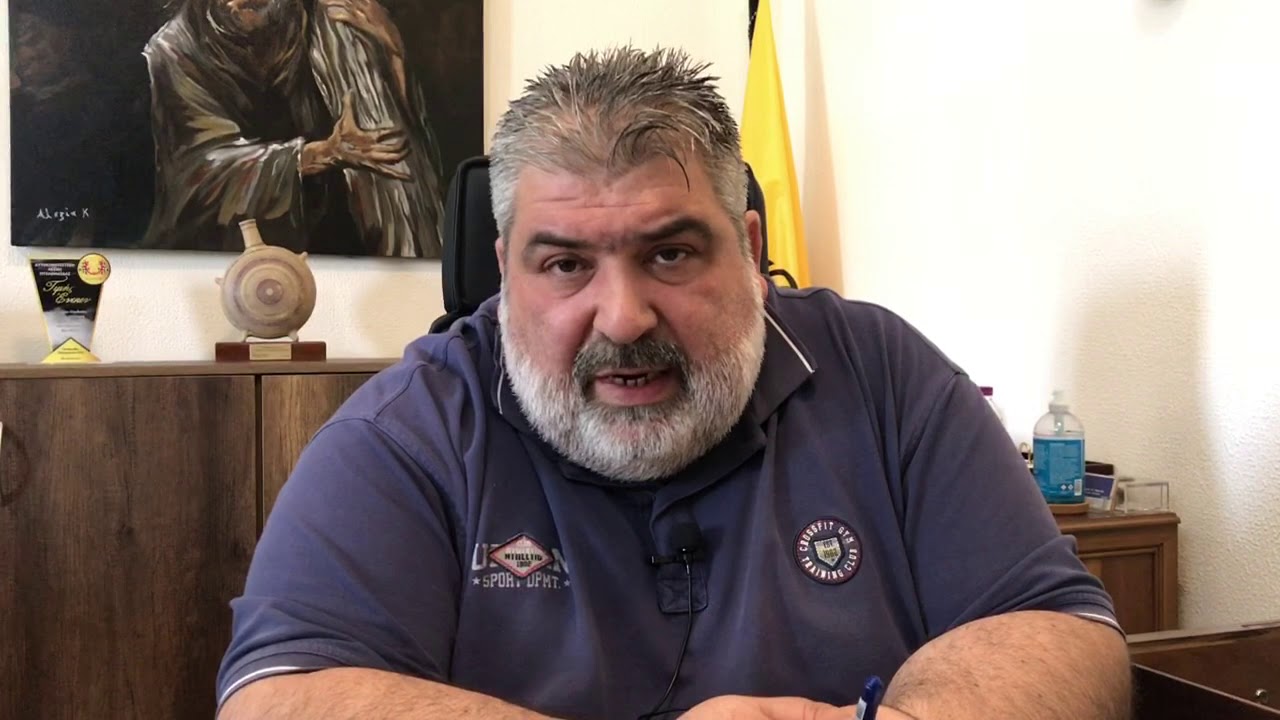 Ο ΔΗΜΑΡΧΟΣ ΕΟΡΔΑΙΑΣ ΠΑΝΑΓΙΩΤΗΣ ΠΛΑΚΕΝΤΑΣ ΓΙΑ ΤΗ ΔΗΜΙΟΥΡΓΙΑ ΕΝΙΑΙΑΣ ...