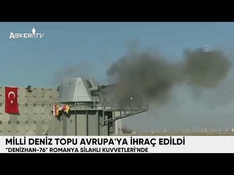 Türkiye’nin Yerli Deniz Topu MKE Denizhan-76’dan NATO’ya İlk İhracat Başarısı