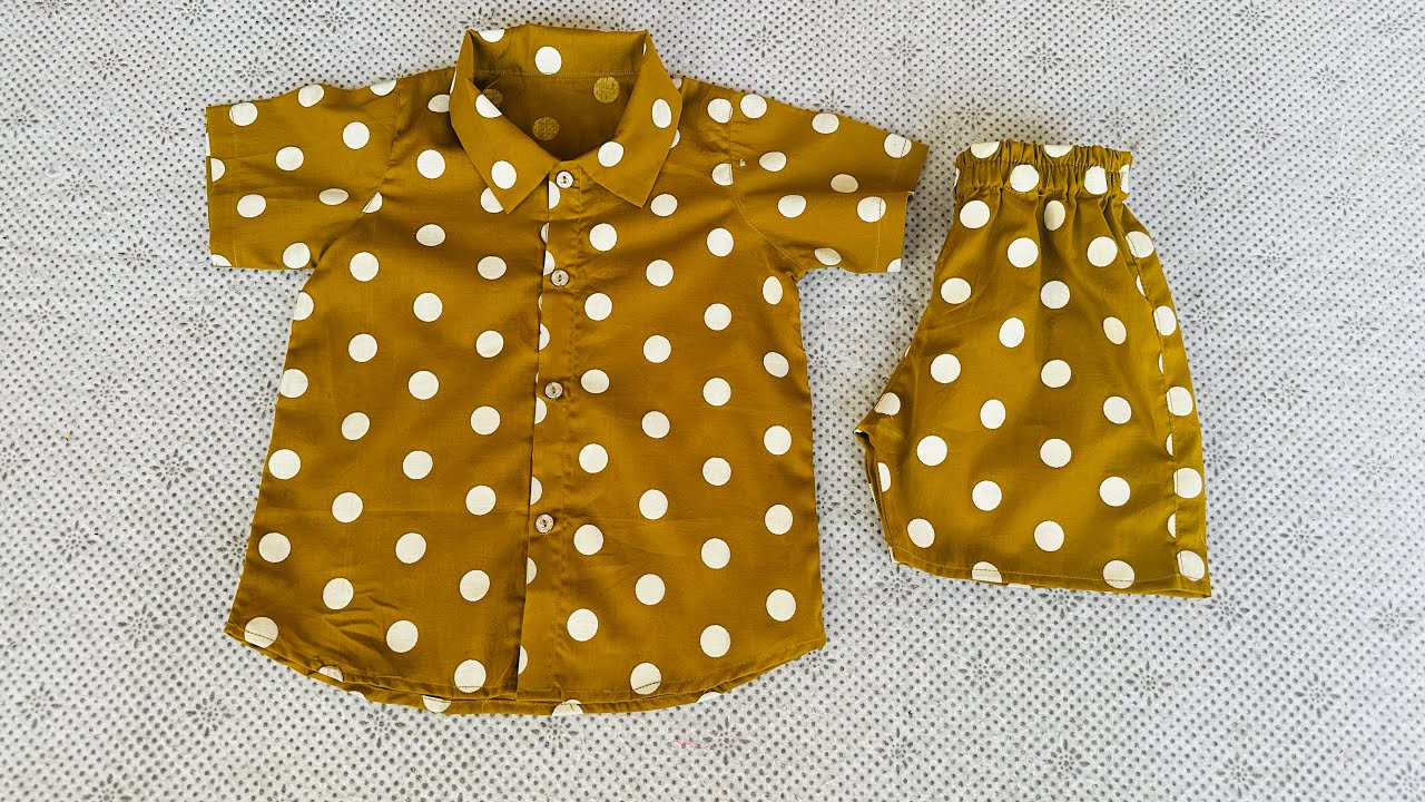 How To Make Nikar Shirt ll 2 years Baby boy Nikar Shirt Cutting ...