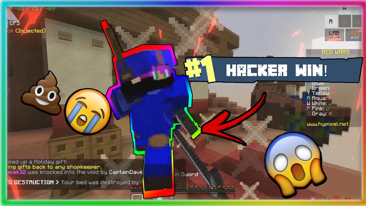 A Simple Hacker on Hypixel | Best Ban of History - YouTube