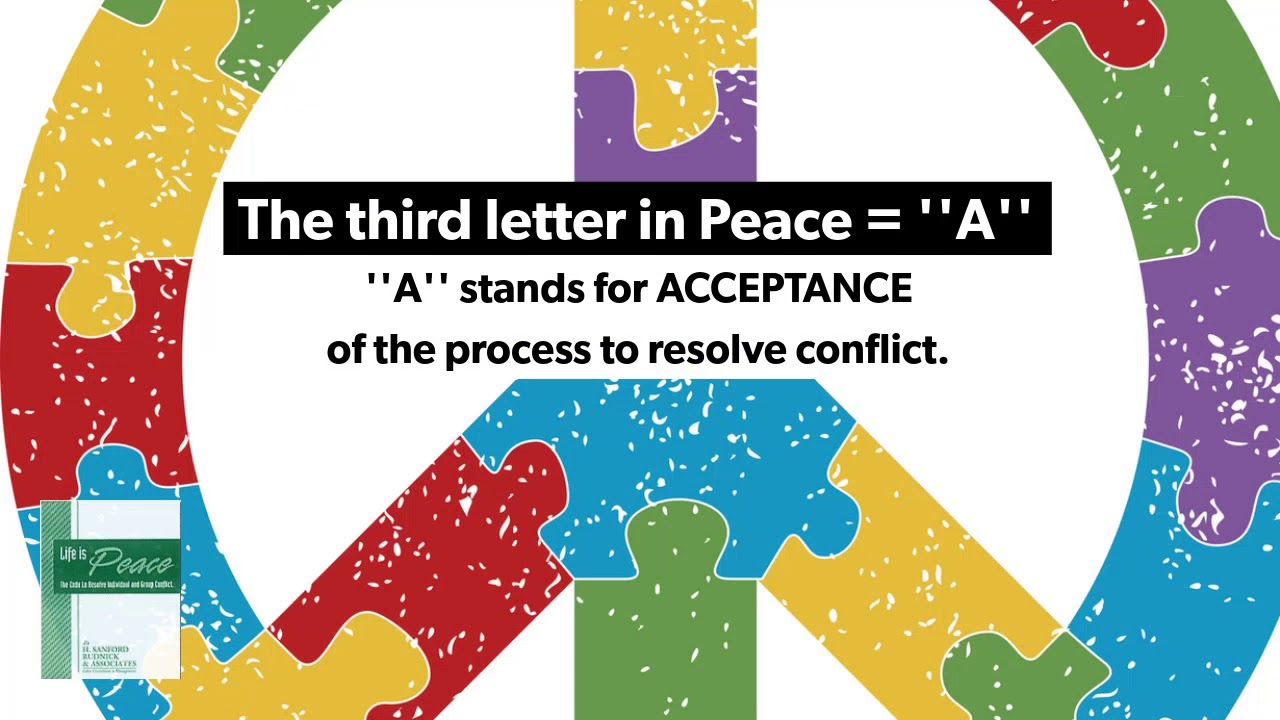 LIFE is PEACE - How to Resolve Conflict (5-Step Formula) - YouTube