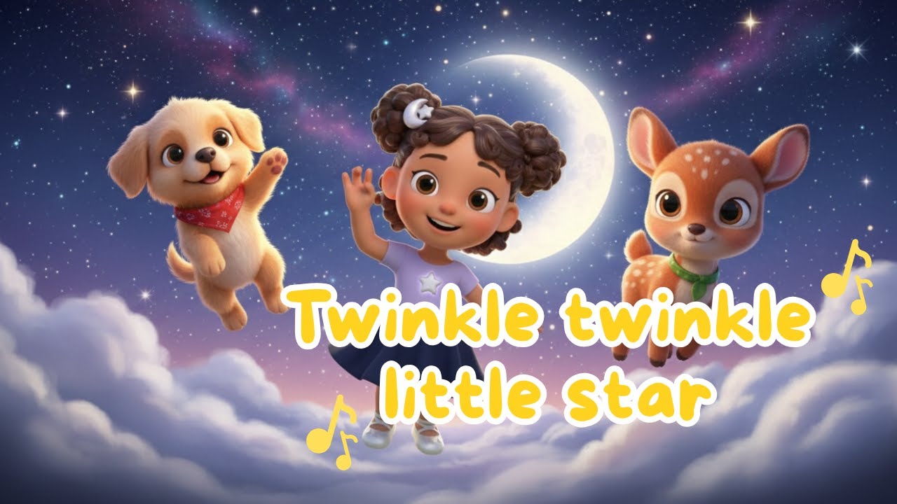 Twinkle Twinkle Little Star Calm Night Song for Kids - YouTube