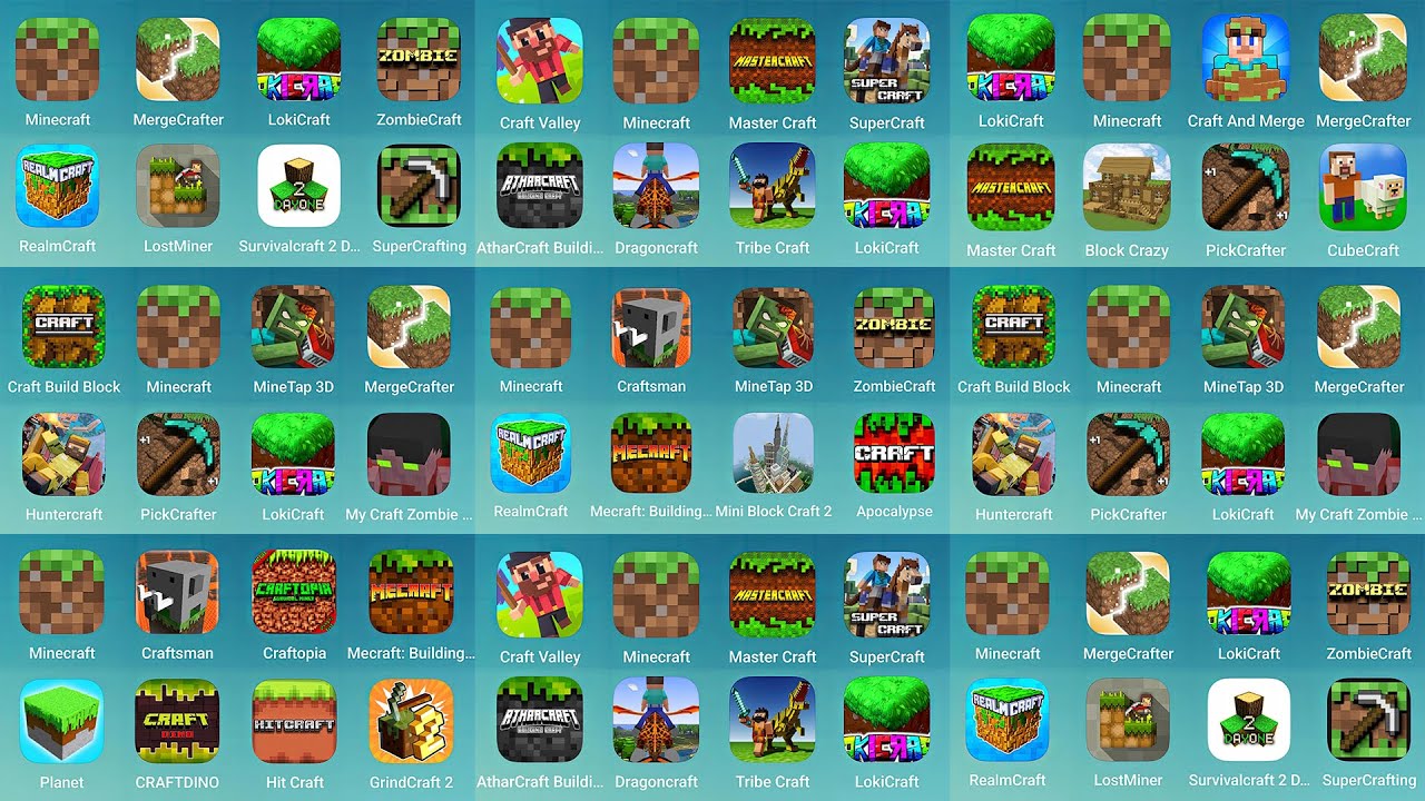 Minecraft, Lokicraft, Craftsman, Crarft Valley, Craft Build Block ...