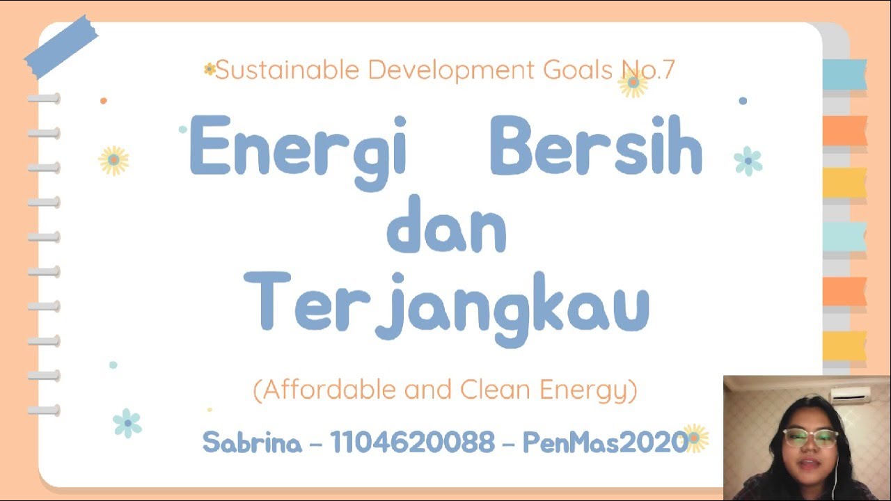 SDGs 7 - Energi Bersih dan Terjangkau - YouTube