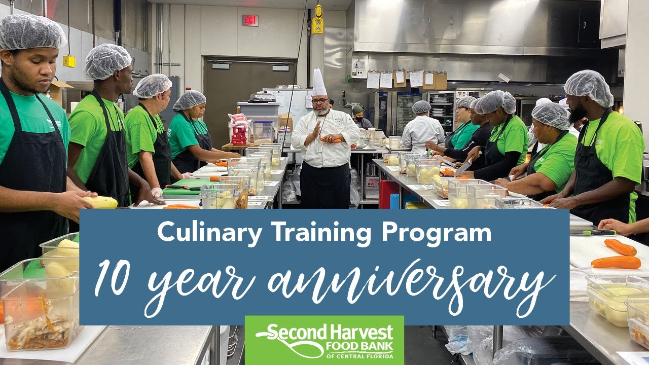 Second Harvest Food Bank Culinary Training Program | 10 year ...