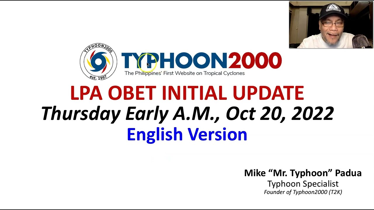 LPA OBET Initial Update - Thu Early A.M., 10/20/22 (English Ver) - YouTube