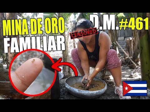 Así SOBREVIVE esta FAMILIA EN CUBA, minería de oro artesanal en Cuba ...
