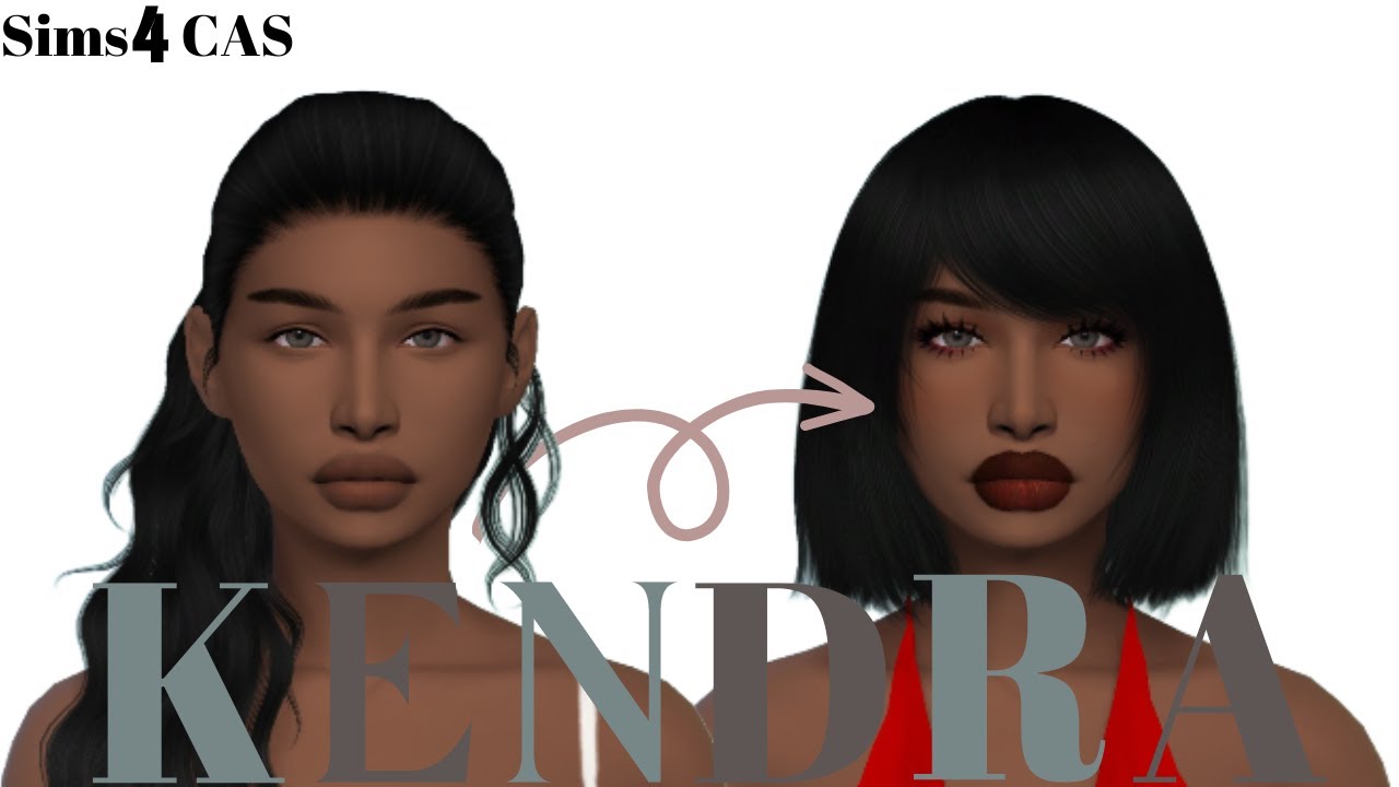 Meet KENDRA | Sims 4 Create A Sim| LeAnnaluvvv - YouTube