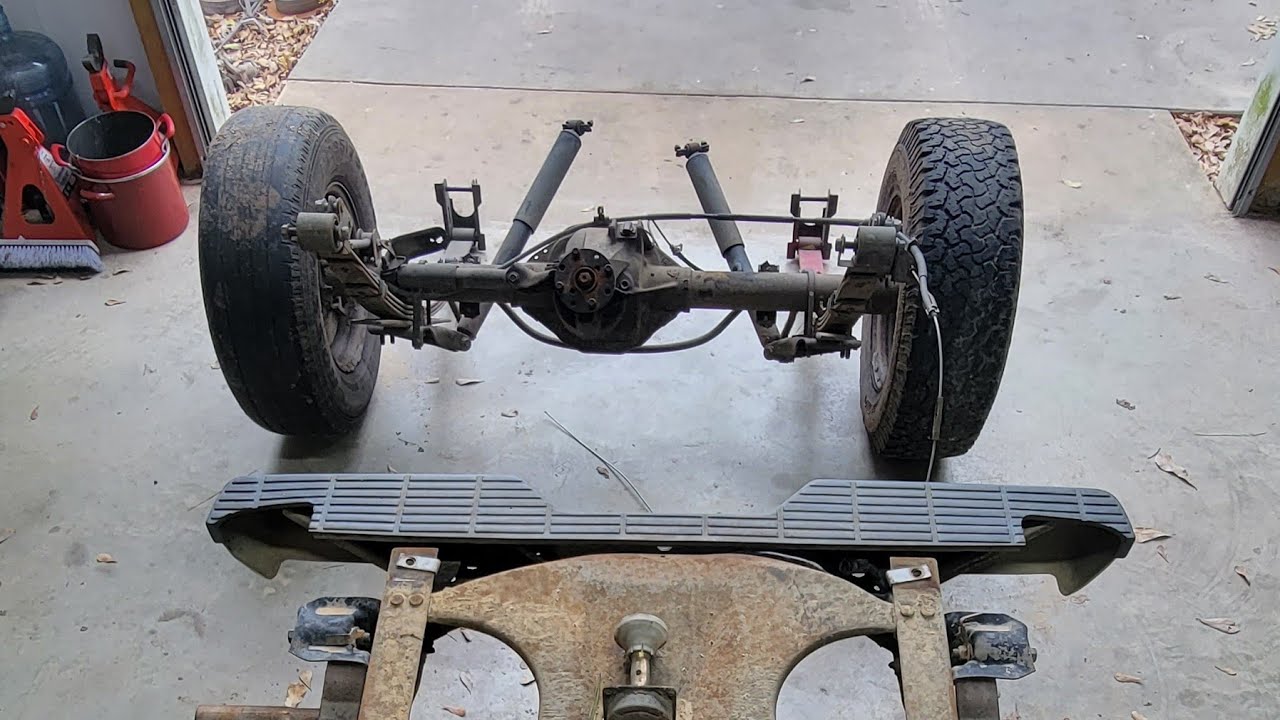 Swap explorer 8.8 axle into ranger Part 2 - YouTube