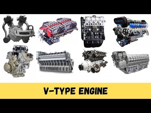 Different Type Of V-Engines In Car..🚗 #mechanic #engine #types #vidio # ...