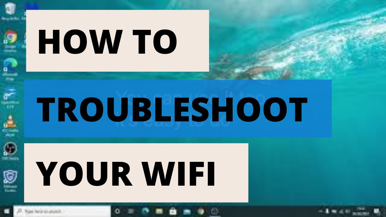 How To Troubleshoot Your Wifi Connection - For Beginners - YouTube