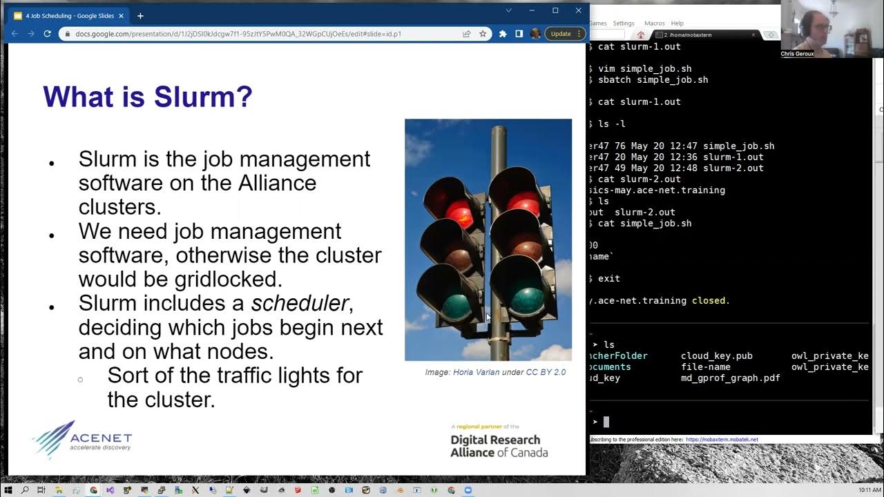 ACENET Basics: Job Scheduling with Slurm - YouTube