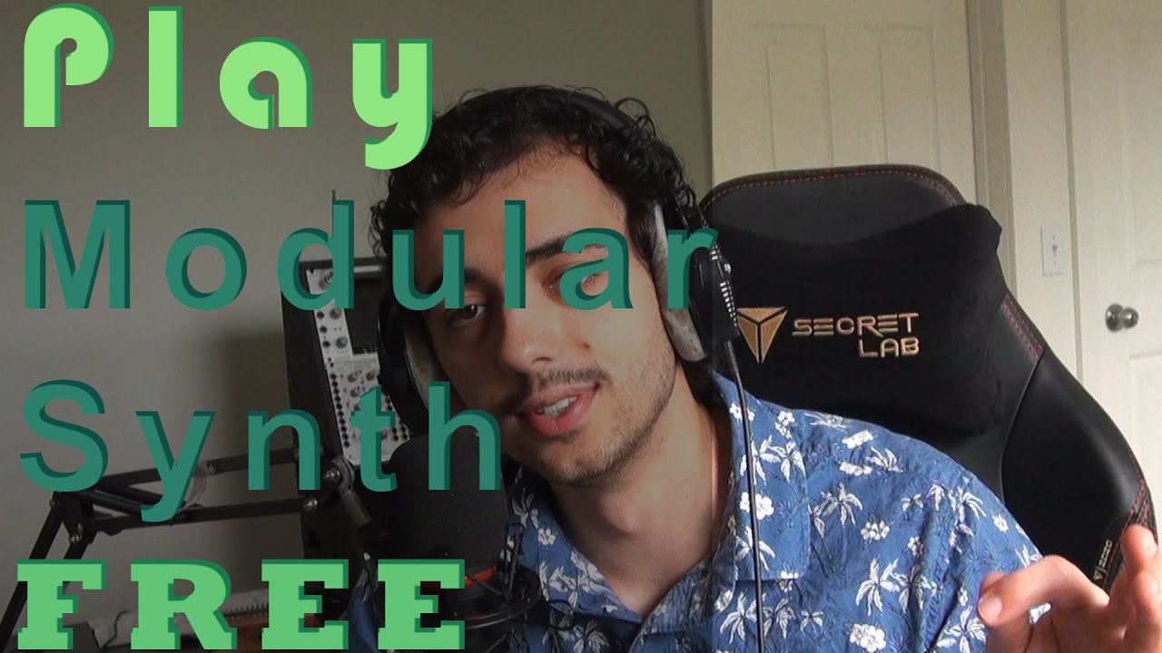 HOW TO PLAY MODULAR SYNTH FOR FREE (Virtual Modular Synth VST) - YouTube