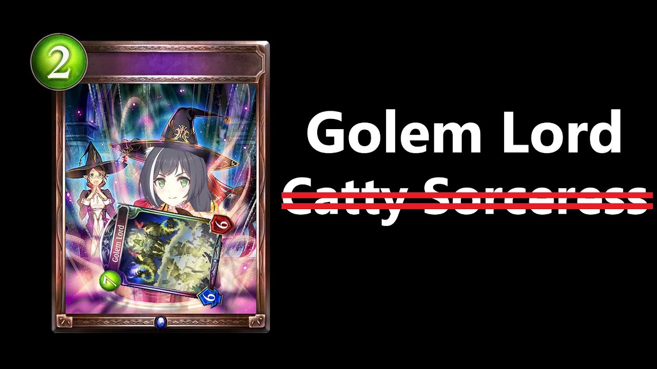 [Shadowverse] Resurgent Legends - Runecraft Golem Lord - YouTube