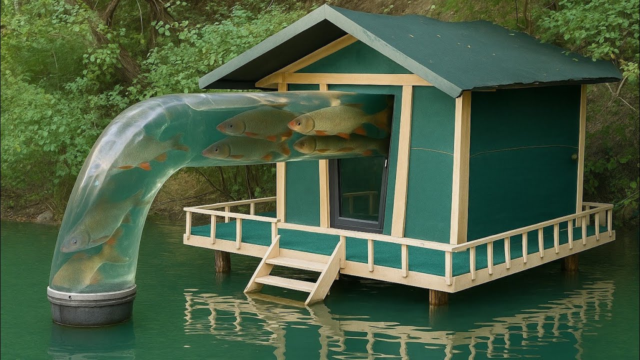 Fish Are Coming İnto The House / Fishing - YouTube
