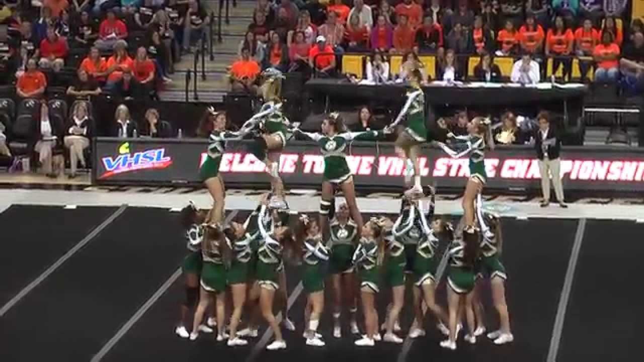 2015-11-07 VHSL 4A Competition Cheer - Great Bridge - Round 2 - YouTube