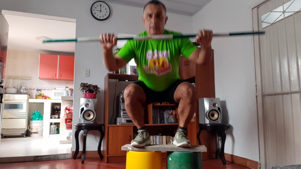 Rutina #5 Ejercicios para el tren inferior - YouTube