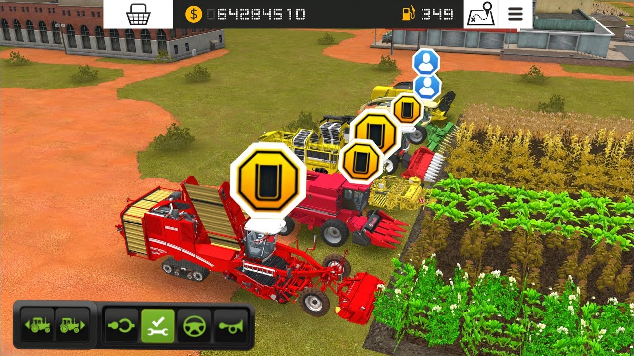 Fs 18 Harvesting All Crop! Farming Simulator 18 Gameplay Timelapse # ...